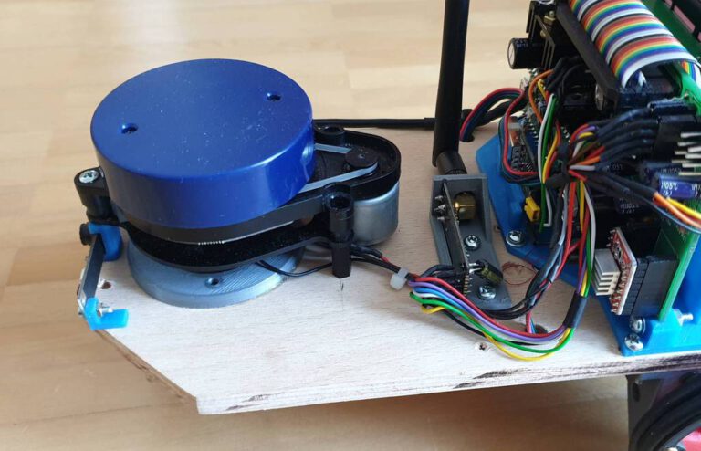 Unterwegs mit dem YDLidar X2 – Elektronik-Labor